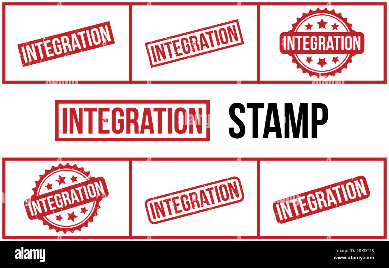Integration stamp hi-res stock photography and images - Alamy
