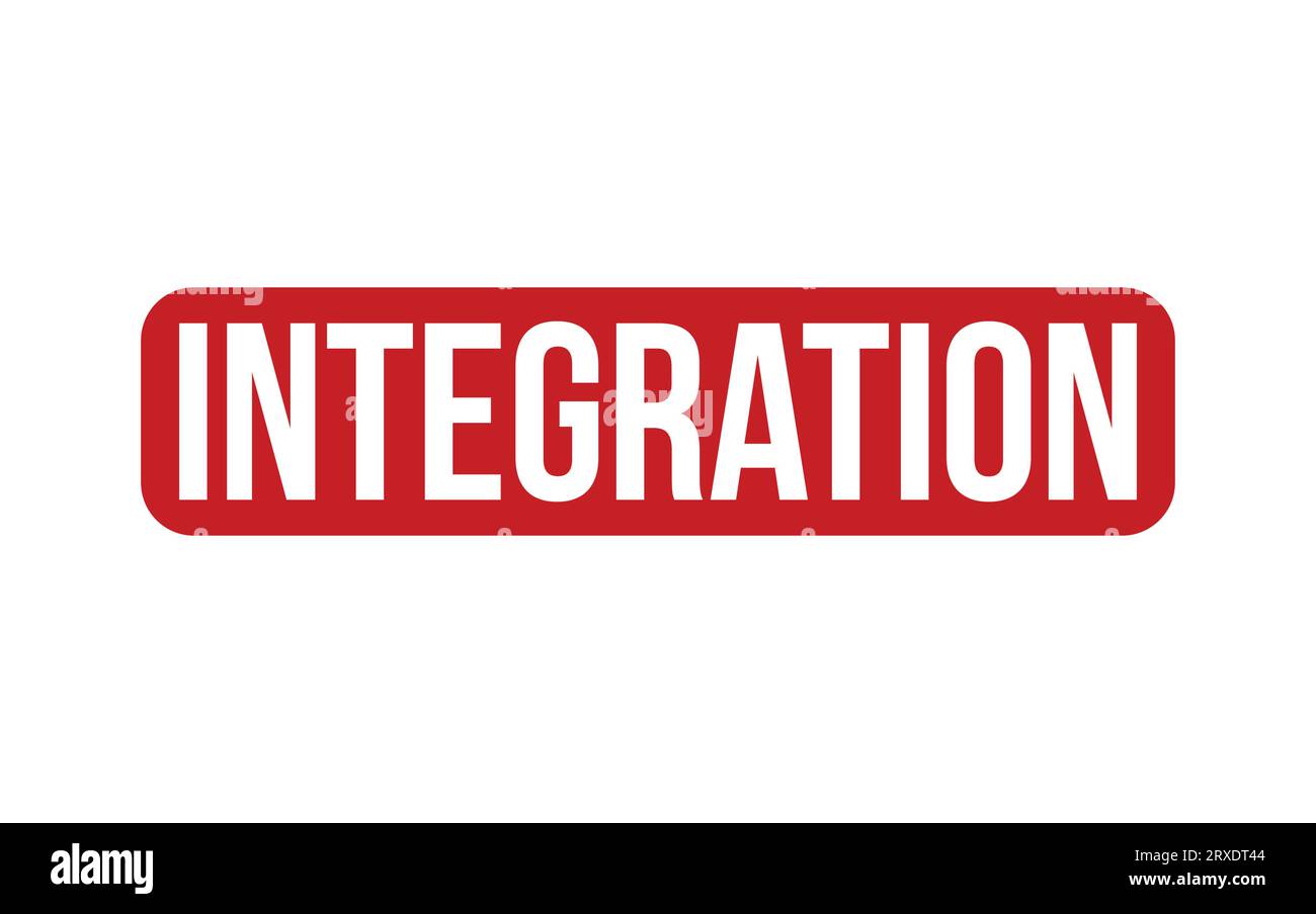 Red Integration Rubber Stamp Seal Vector Stock Vector Image & Art - Alamy