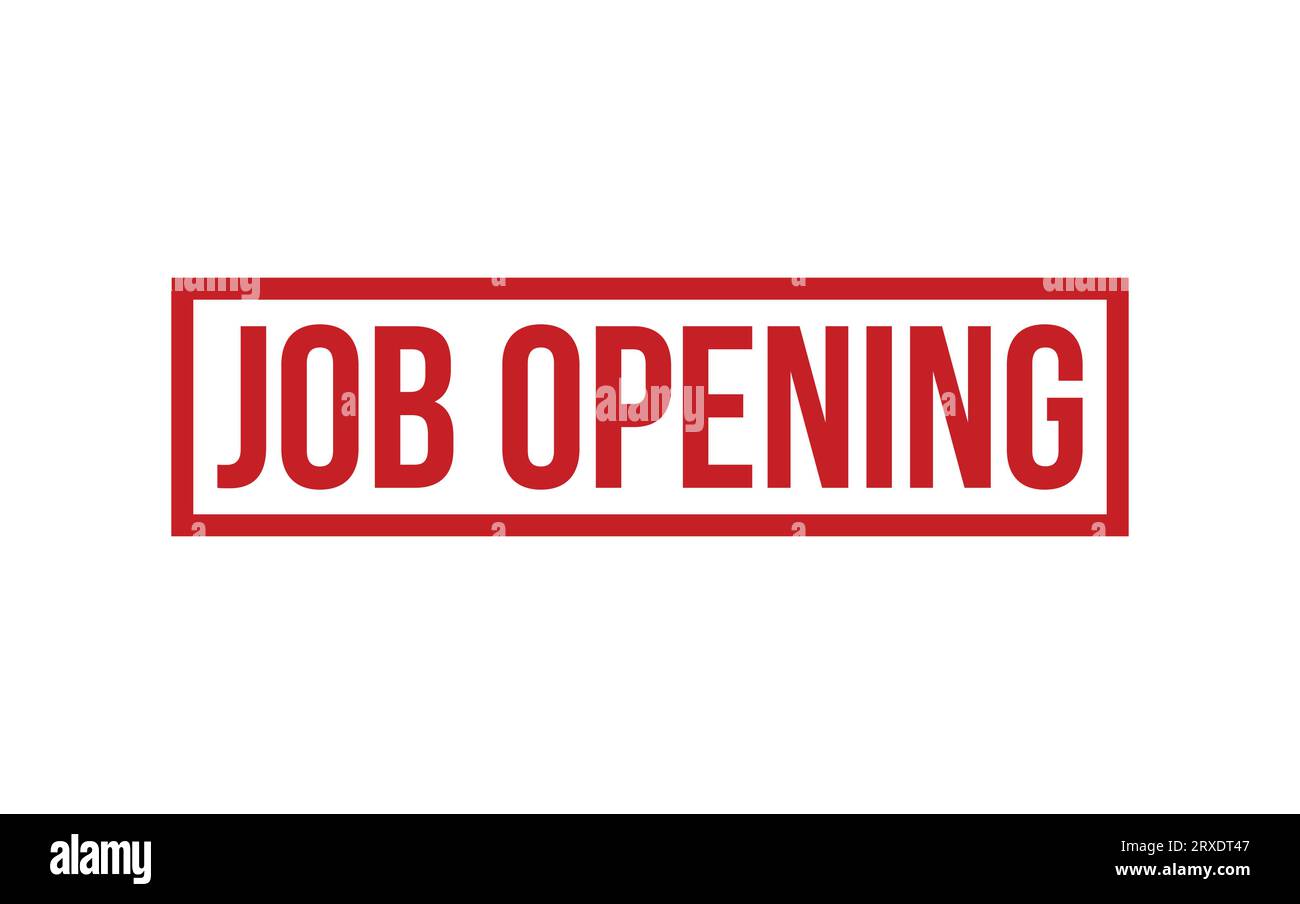 Job opening stamp hi-res stock photography and images - Alamy