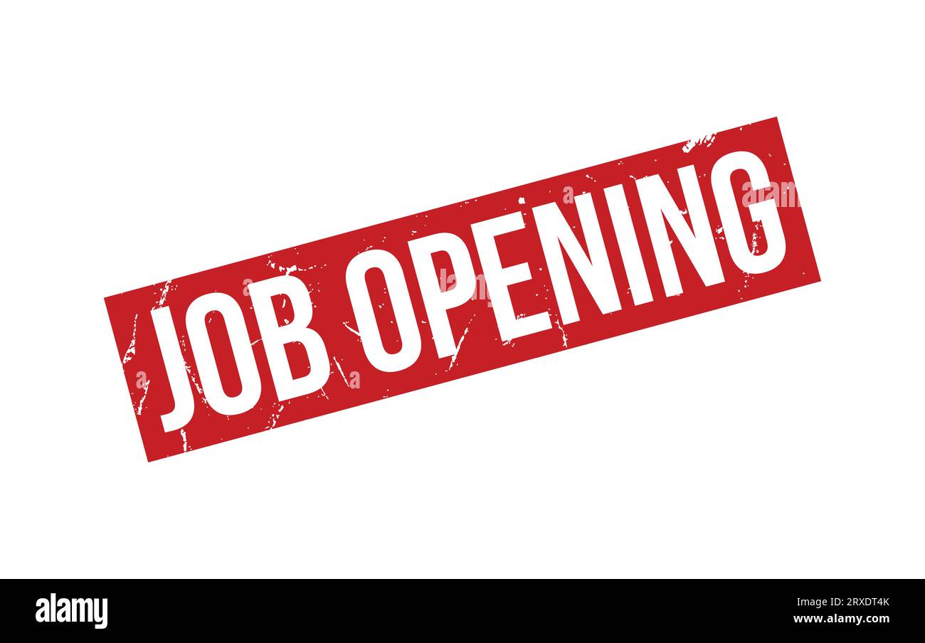 Red Job Opening Rubber Stamp Seal Vector Stock Vector Image & Art - Alamy