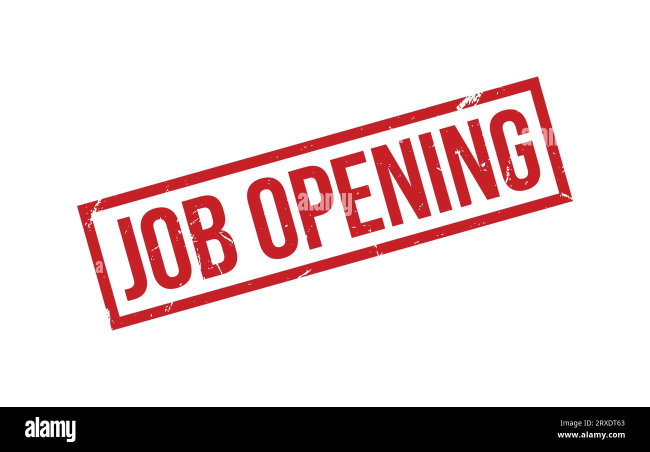 Job opening stamp sign hi-res stock photography and images - Alamy