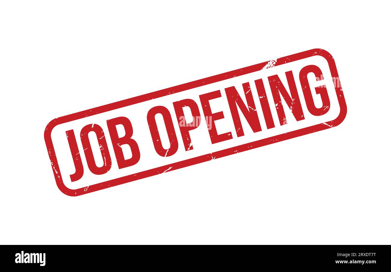 Red Job Opening Rubber Stamp Seal Vector Stock Vector Image & Art - Alamy