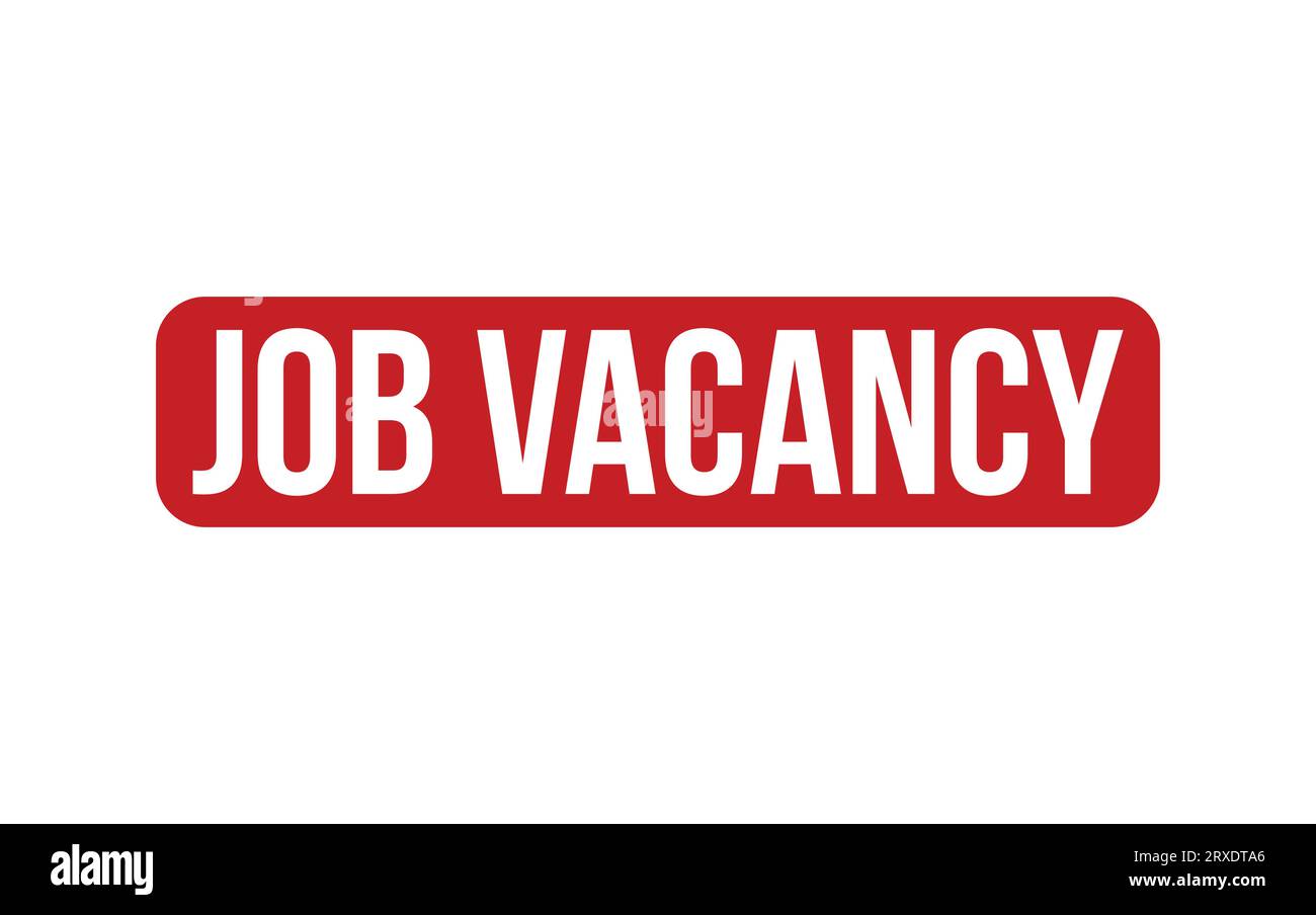 Red Job Vacancy Rubber Stamp Seal Vector Stock Vector Image & Art - Alamy