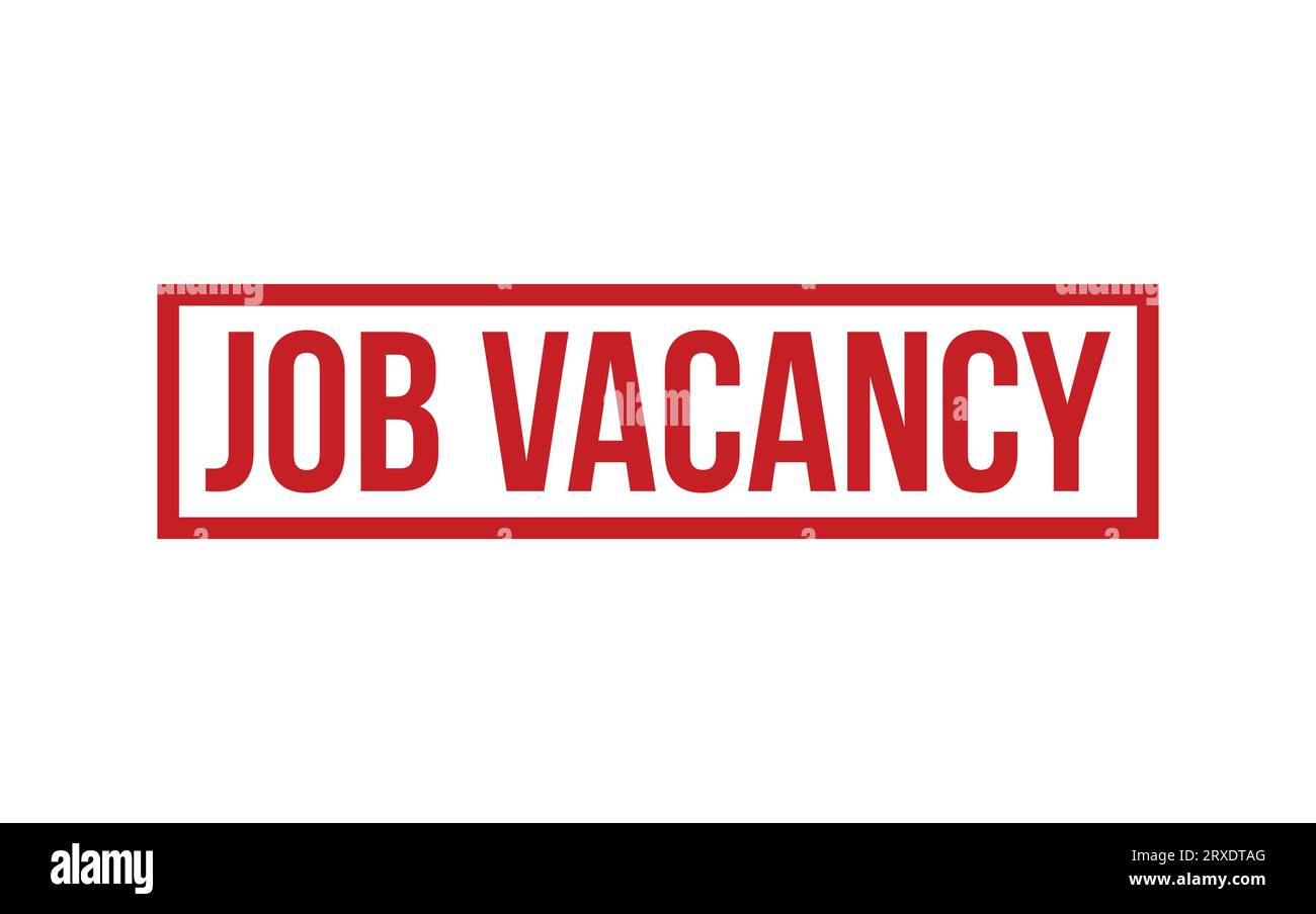 Job Vacancy Rubber Stamp Seal Vector Stock Vector Image & Art - Alamy