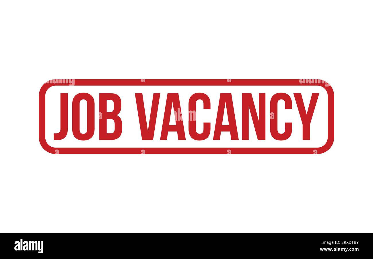 Red Job Vacancy Rubber Stamp Seal Vector Stock Vector Image & Art - Alamy