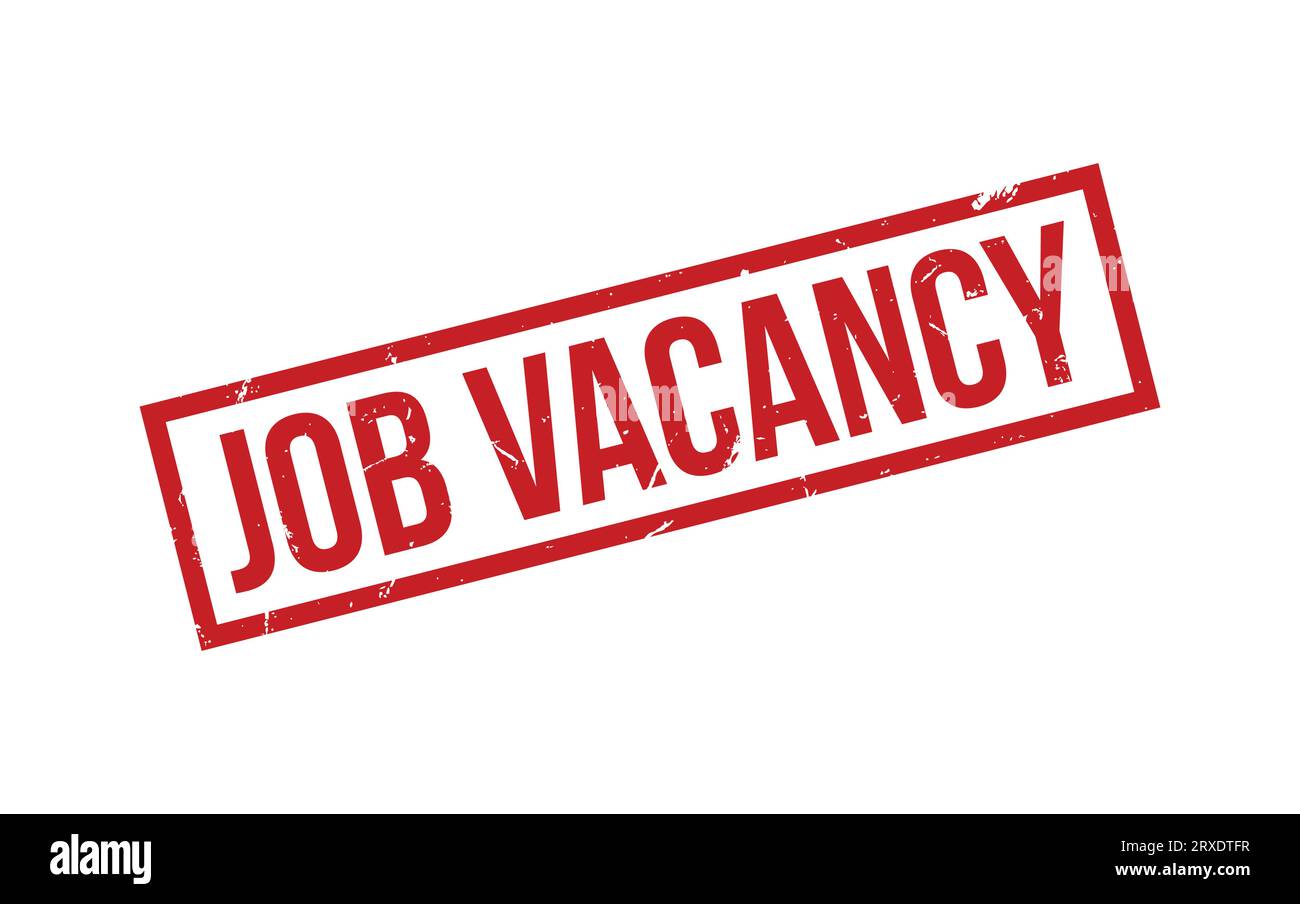 Red Job Vacancy Rubber Stamp Seal Vector Stock Vector Image & Art - Alamy
