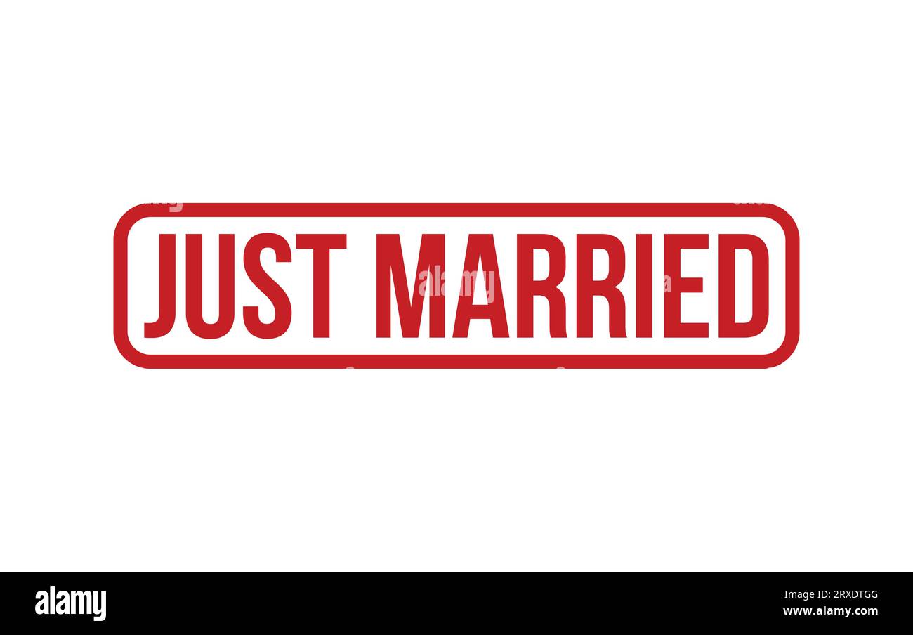Just married seal hi-res stock photography and images - Alamy