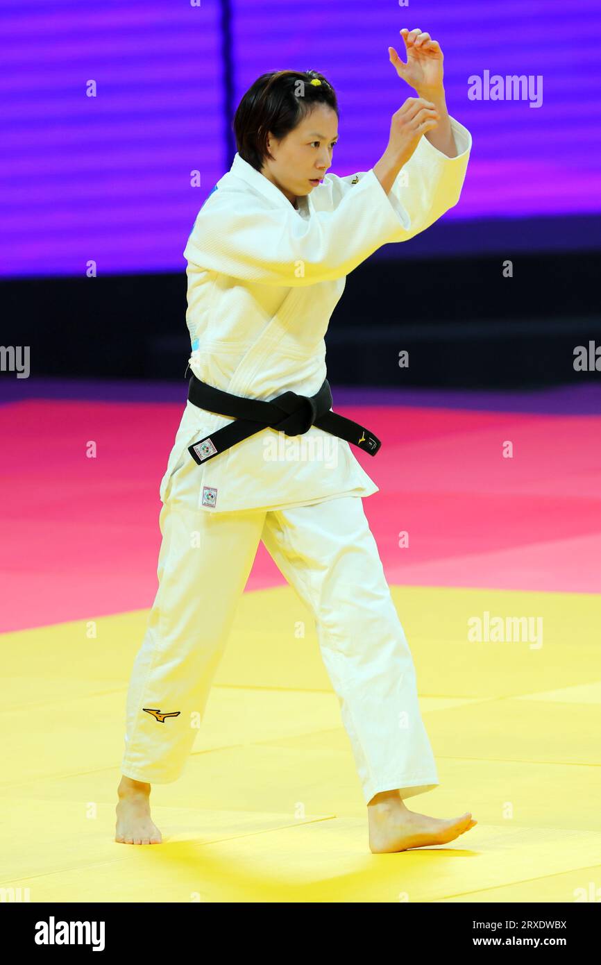 Hangzhou, China. 25th Sep, 2023. Chen Ling Lien (TPE) Judo : Women's ...