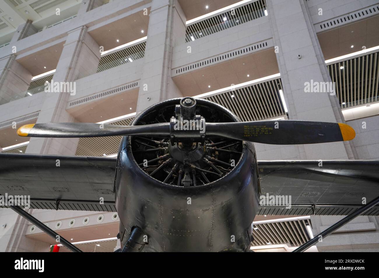 Beijing China, January 24, 2023: Canadian made U-6A beaver utility ...
