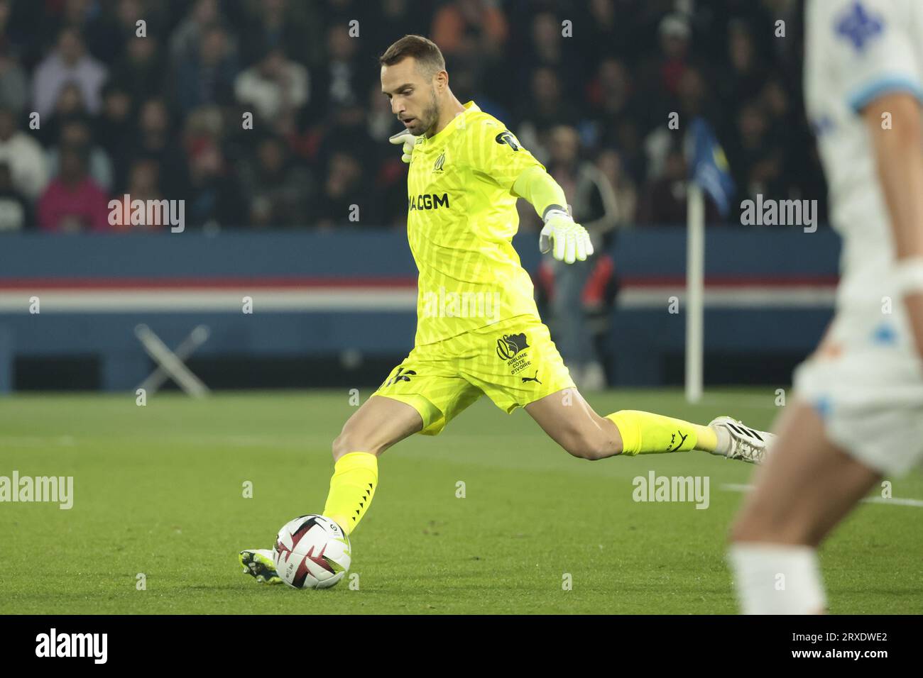 Marseille goalkeeper Pau Lopez during the French championship Ligue 1 ...