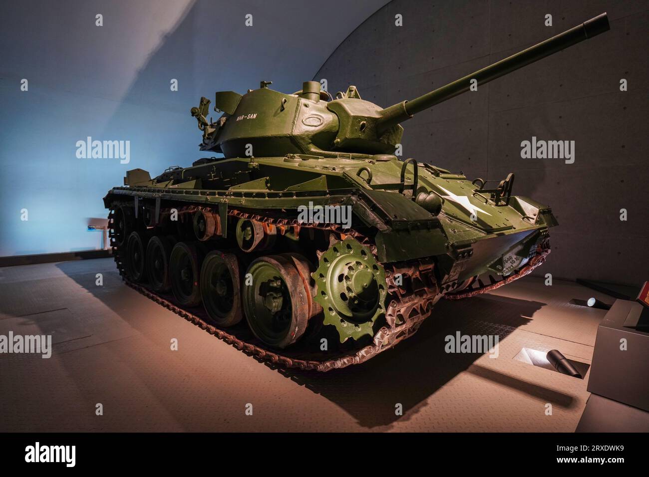 Beijing China, January 24, 2023: M24 Xiafei Light Tank Made in the ...