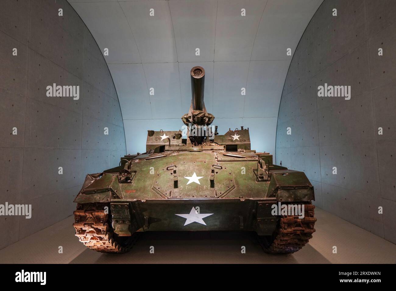 Beijing China, January 24, 2023: American made M41 155mm self-propelled ...