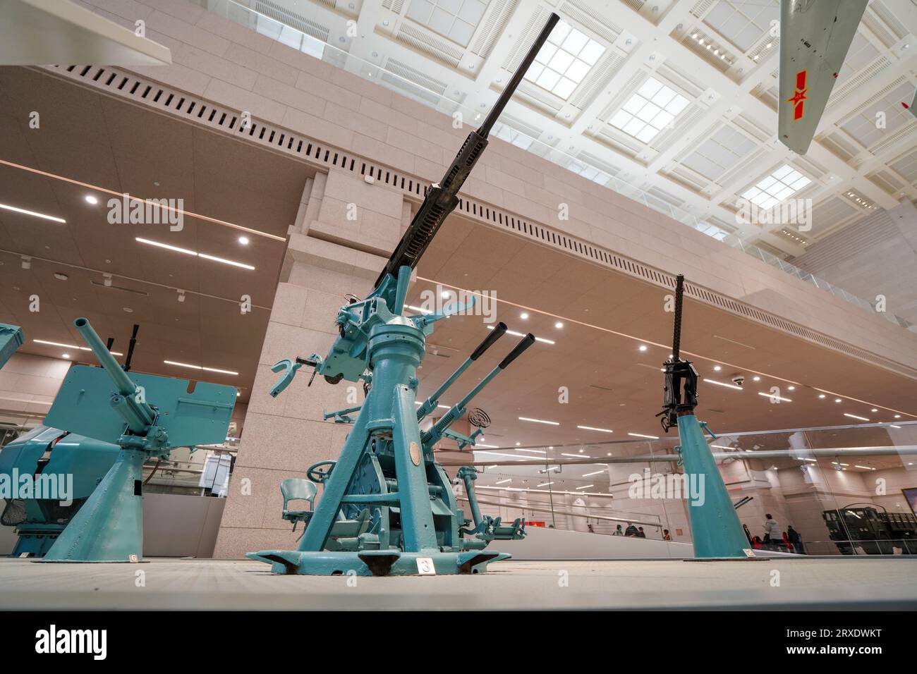 Beijing China, January 24, 2023: American made MK4 type 20mm naval ...