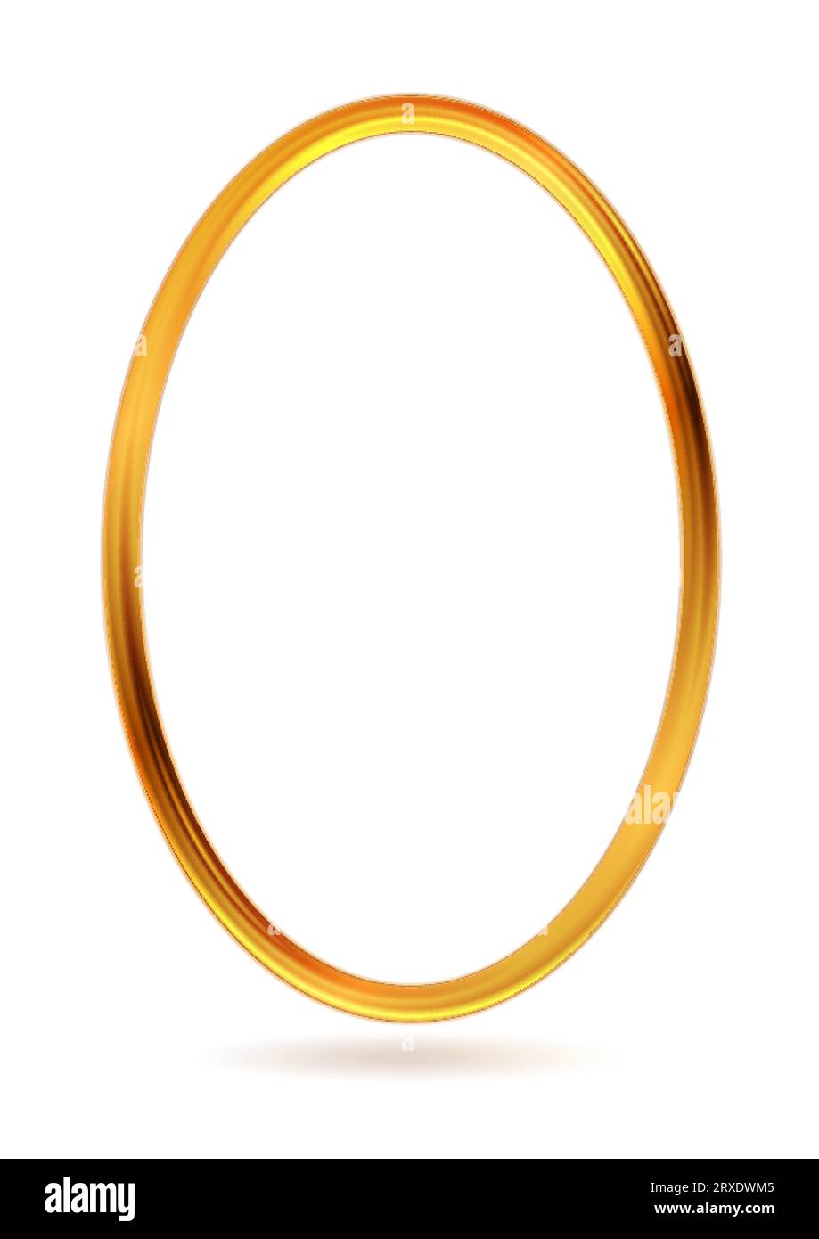 Golden deluxe ellipse framework abstract background. Vector modern ...