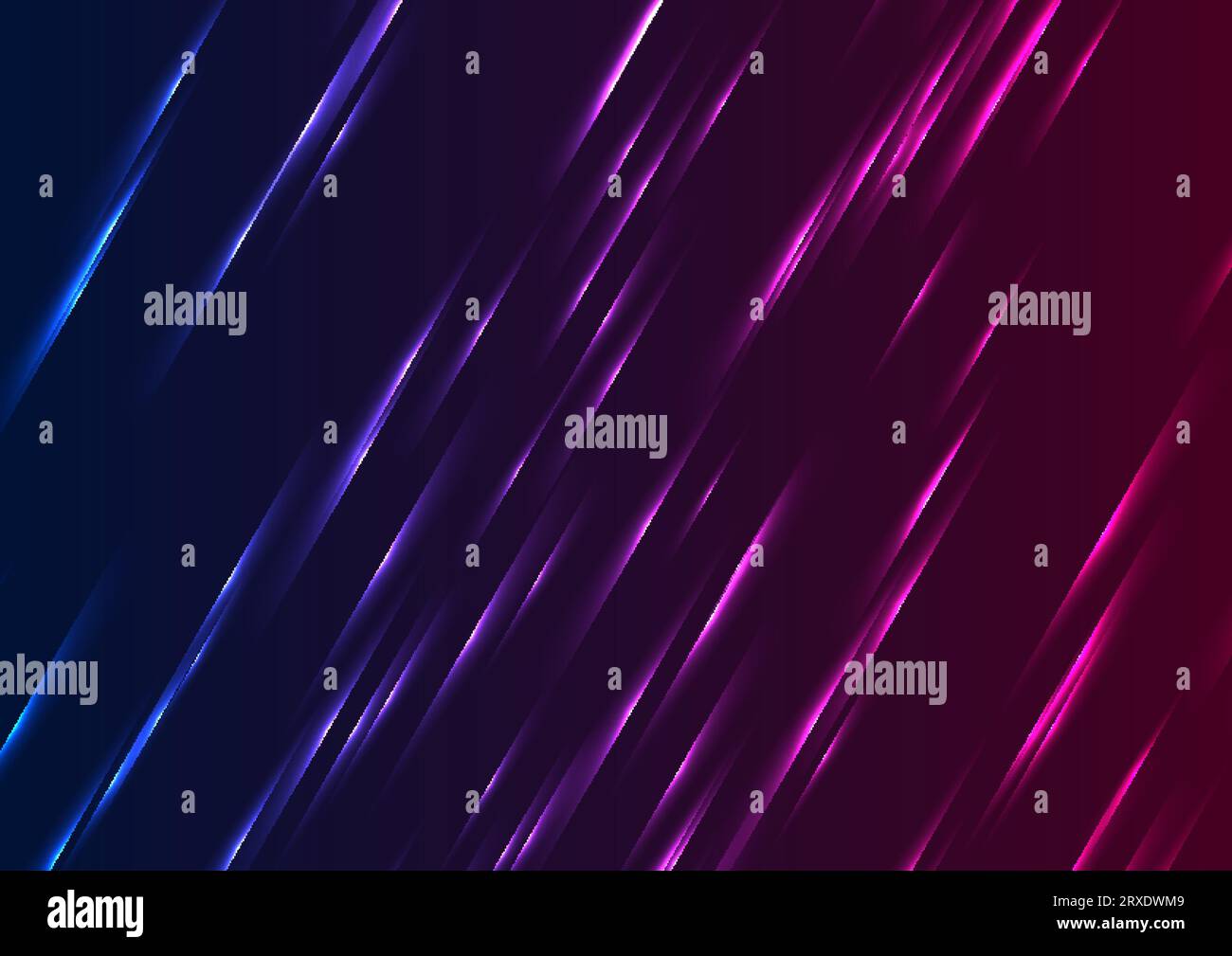 Blue purple glowing neon lines abstract background. Vector illustration ...