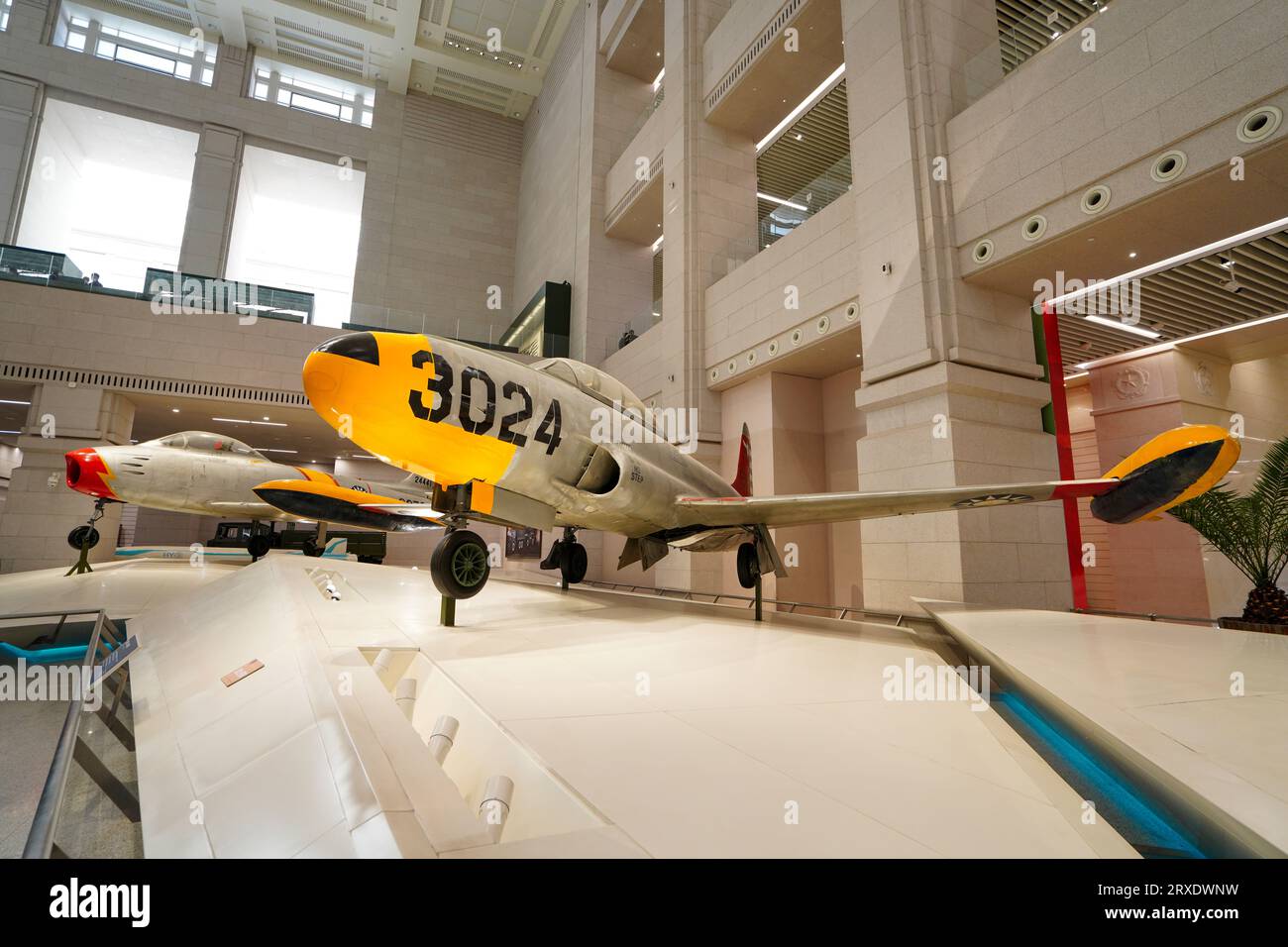 Beijing China, January 24, 2023: American made T-33 Trainer Aircraft ...