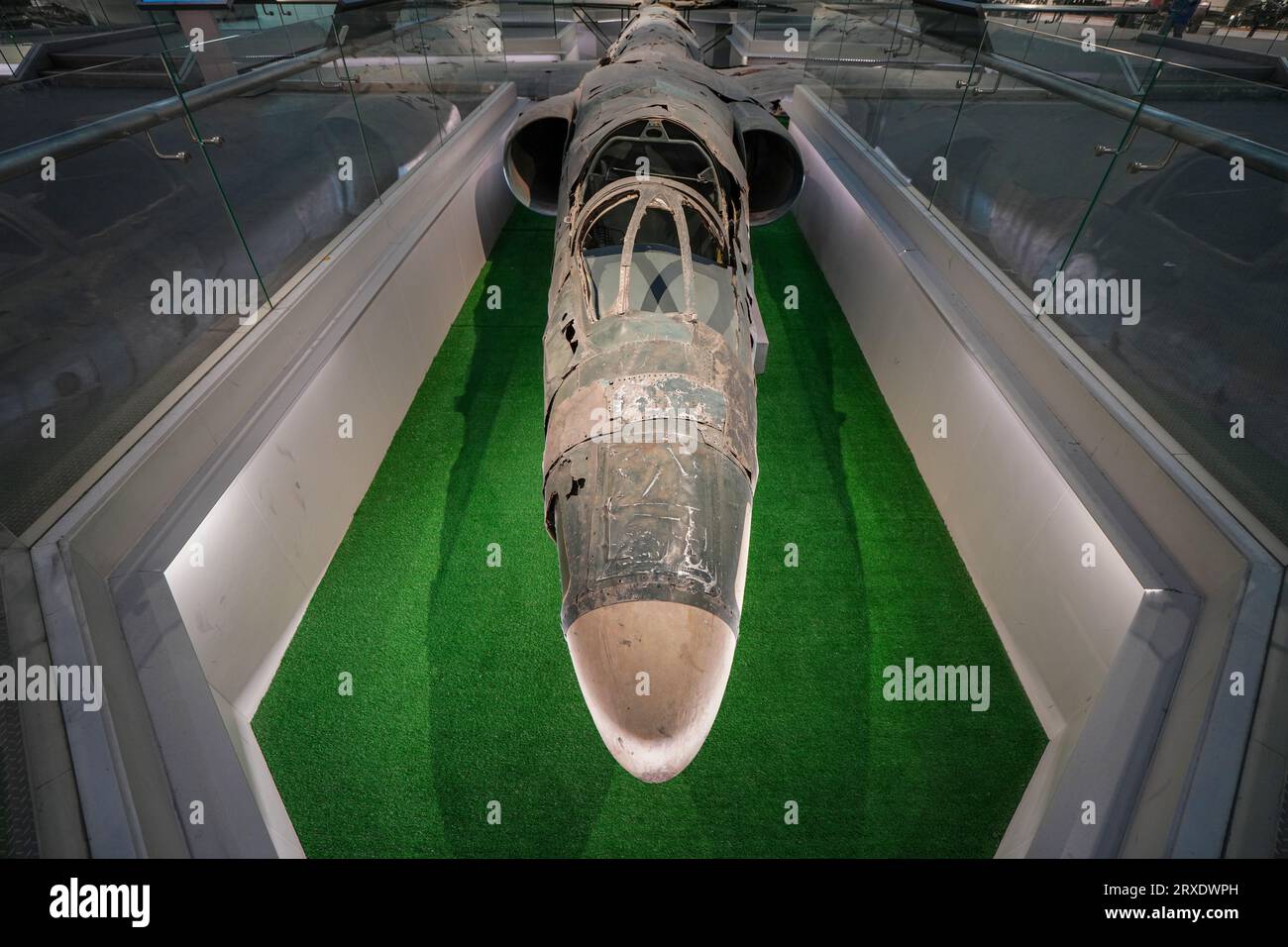 Beijing China, January 24, 2023: The wreckage of a US made U-2 high ...