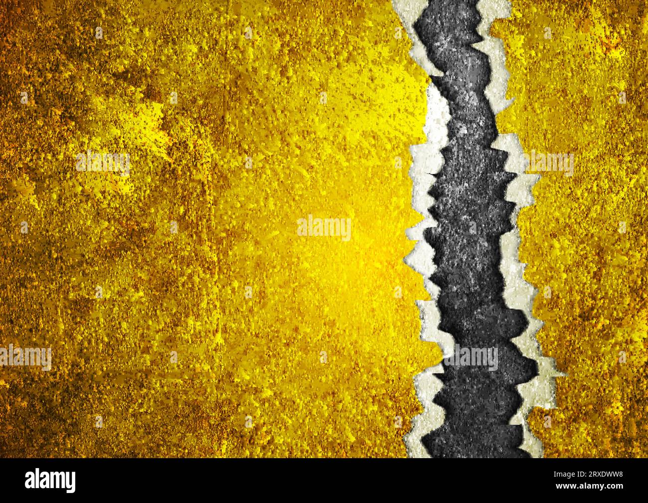 Orange grunge broken concrete wall abstract background. Vector textural ...