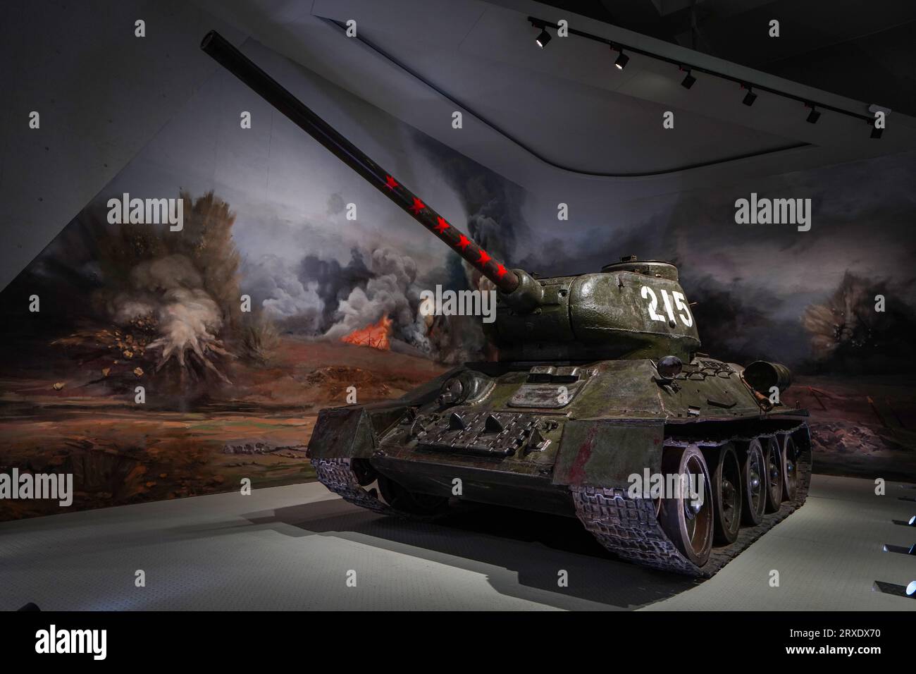 Beijing China, January 24, 2023: Hero's Tank 215, Military Museum of ...