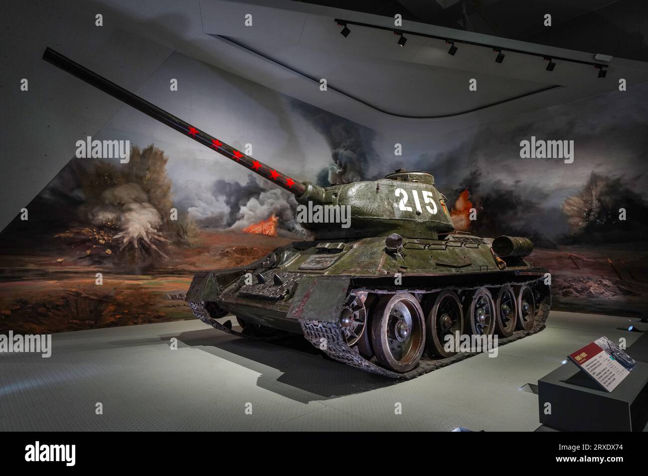 Beijing China, January 24, 2023: Hero's Tank 215, Military Museum of ...
