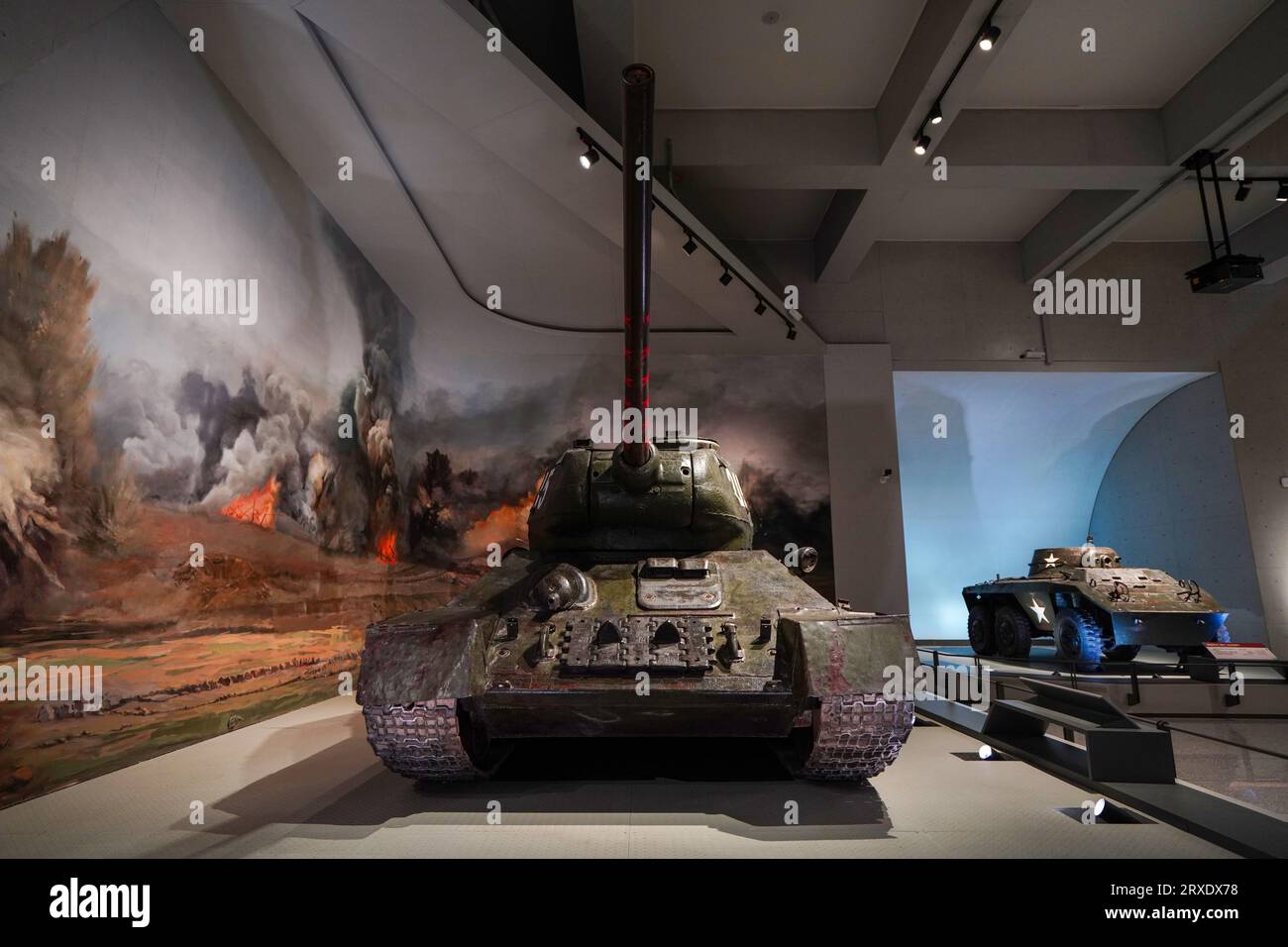 Beijing China, January 24, 2023: Hero's Tank 215, Military Museum of ...