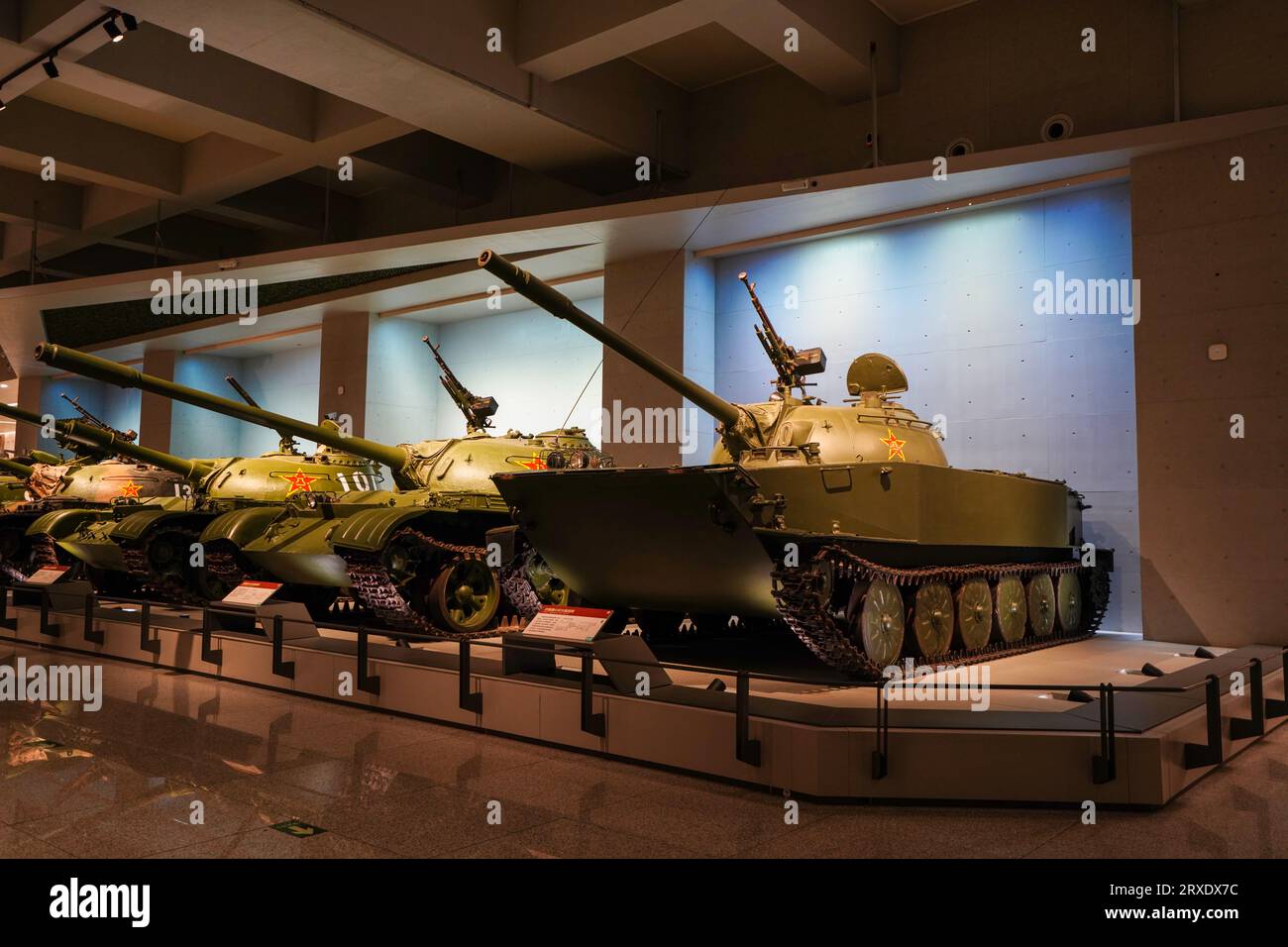 Beijing China, January 24, 2023: Chinese made Type 63 amphibious tank ...