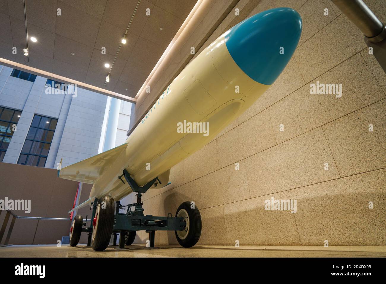 Beijing China, January 24, 2023: Chinese made C-611 air to ship missile ...