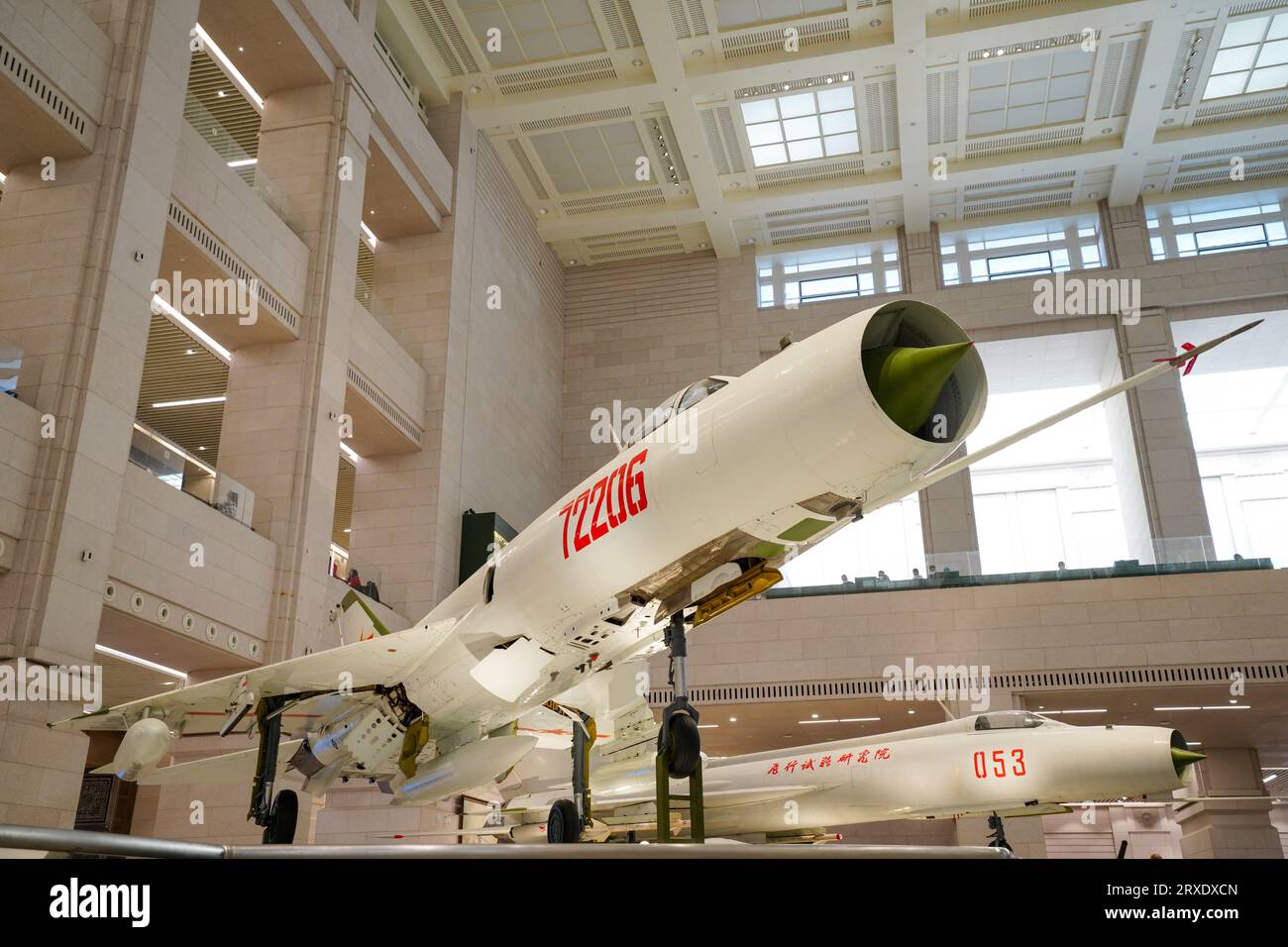 Beijing China January 24 2023 Chinese Made J 8e Fighter Jet