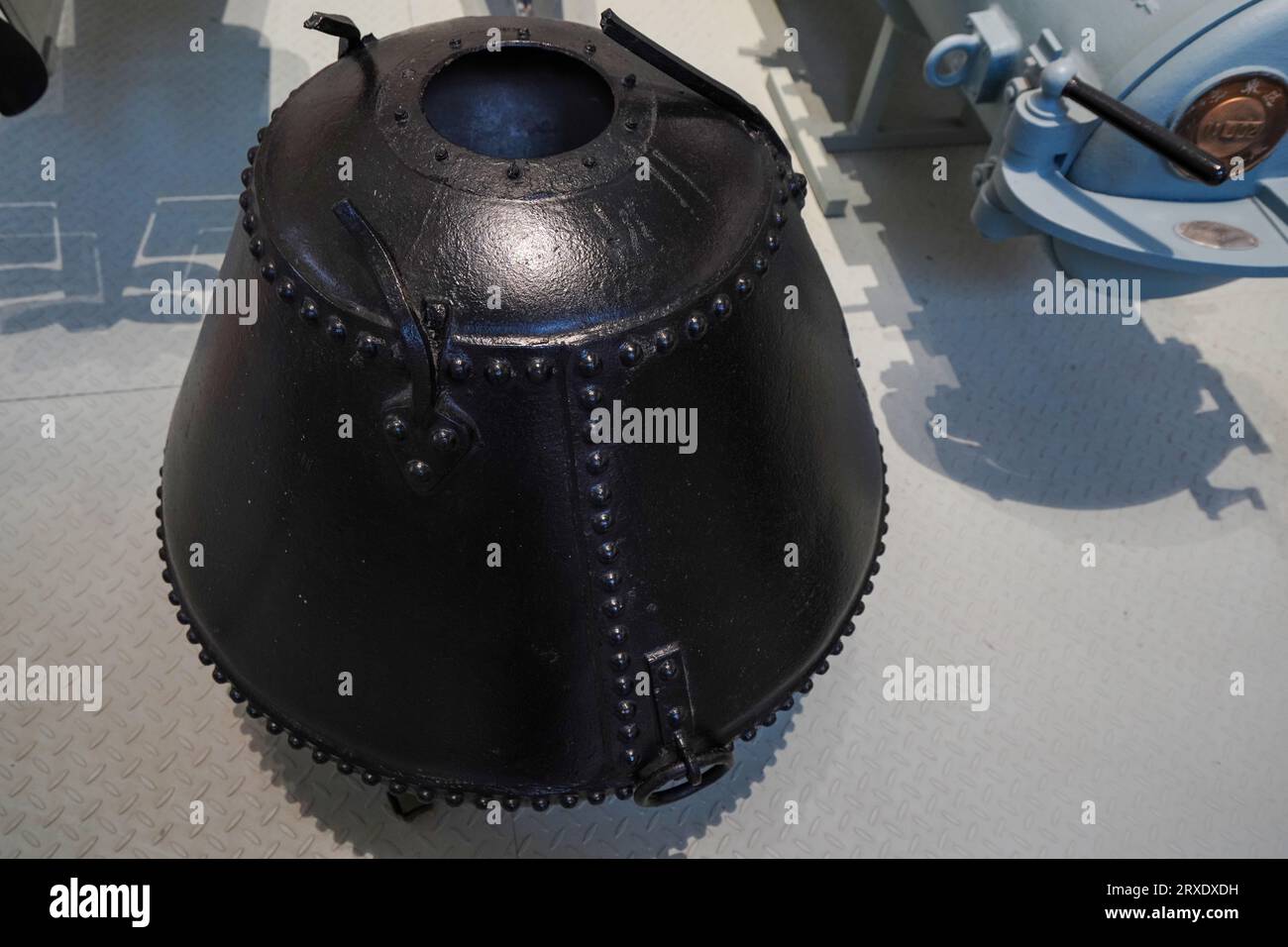 Beijing China, January 24, 2023: Chinese made Yu-2 airdrop torpedo ...