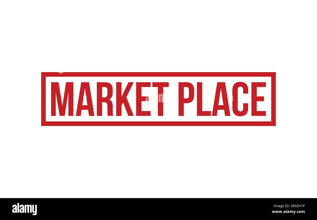 Market place stamp hi-res stock photography and images - Alamy