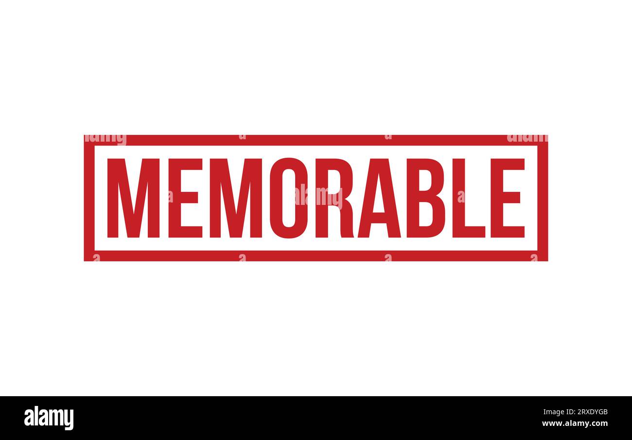 Memorable vector vectors hi-res stock photography and images - Alamy