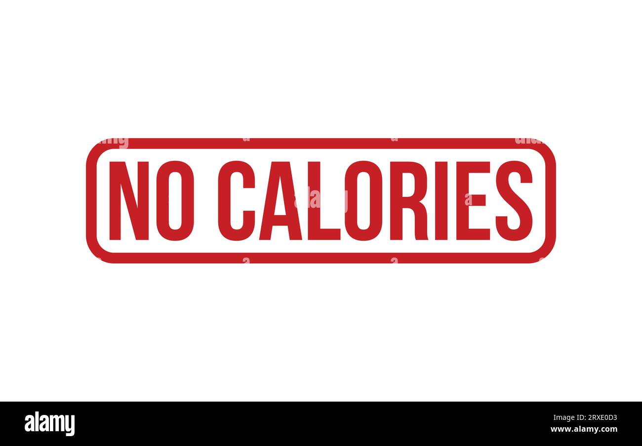 No Calories Rubber Stamp Seal Vector Stock Vector Image & Art - Alamy