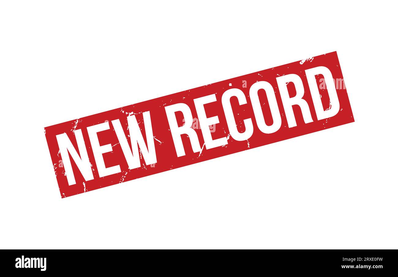 Record stamp Stock Vector Images - Alamy