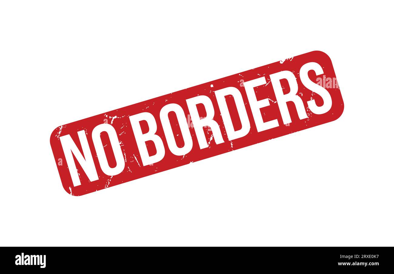 No borders stamp hi-res stock photography and images - Alamy