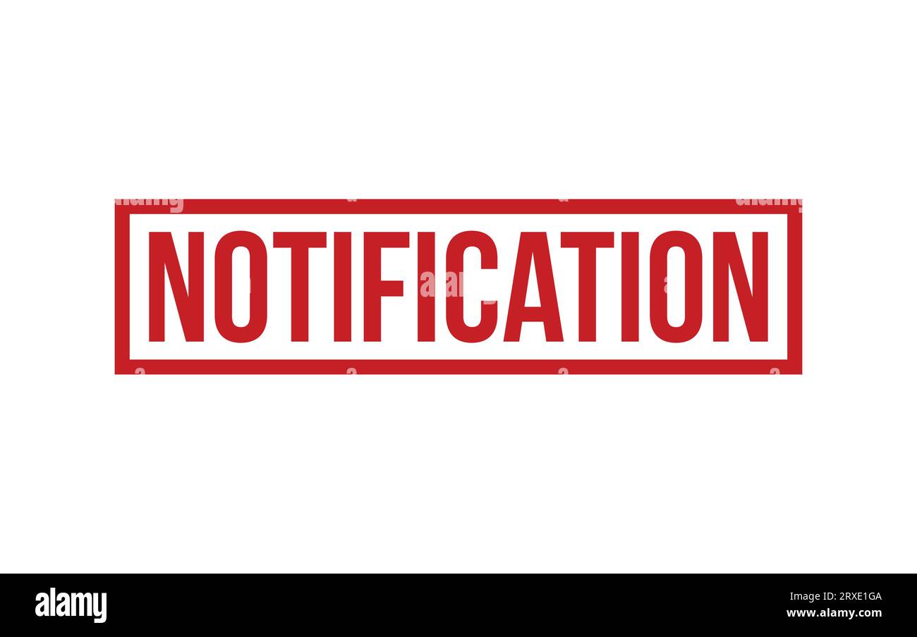 Red notification hi-res stock photography and images - Alamy