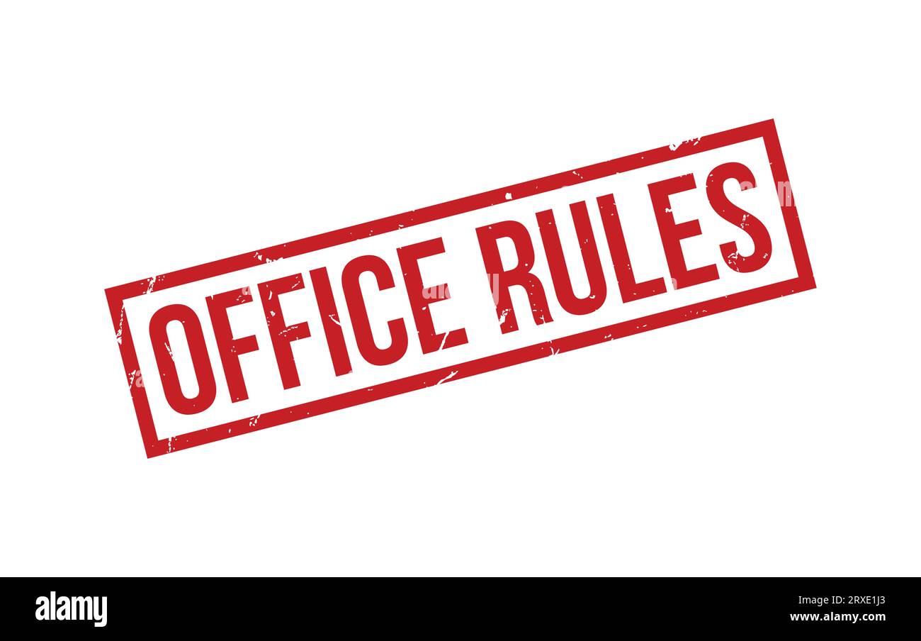 Office rules seal hi-res stock photography and images - Alamy