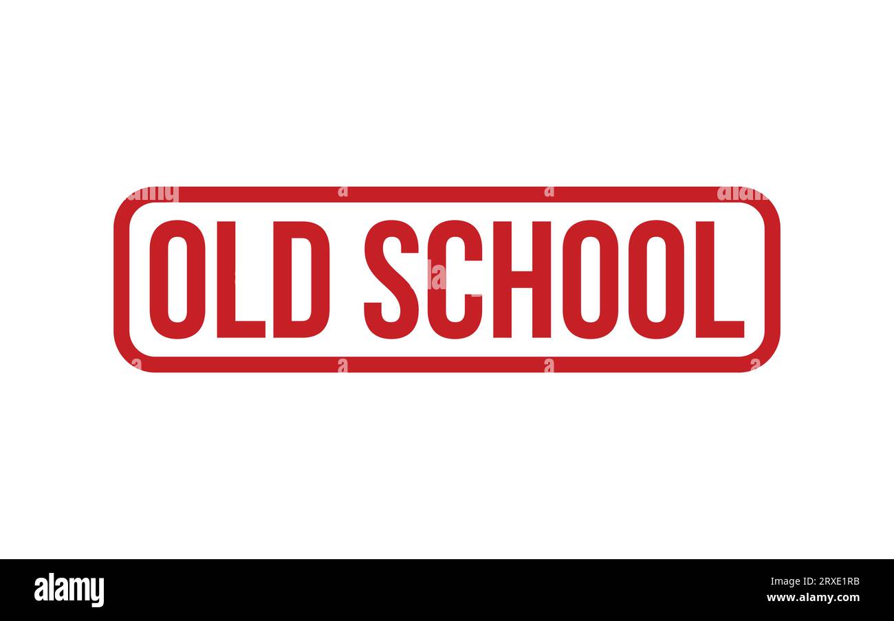 Old school rubber stamp Stock Vector Images - Alamy
