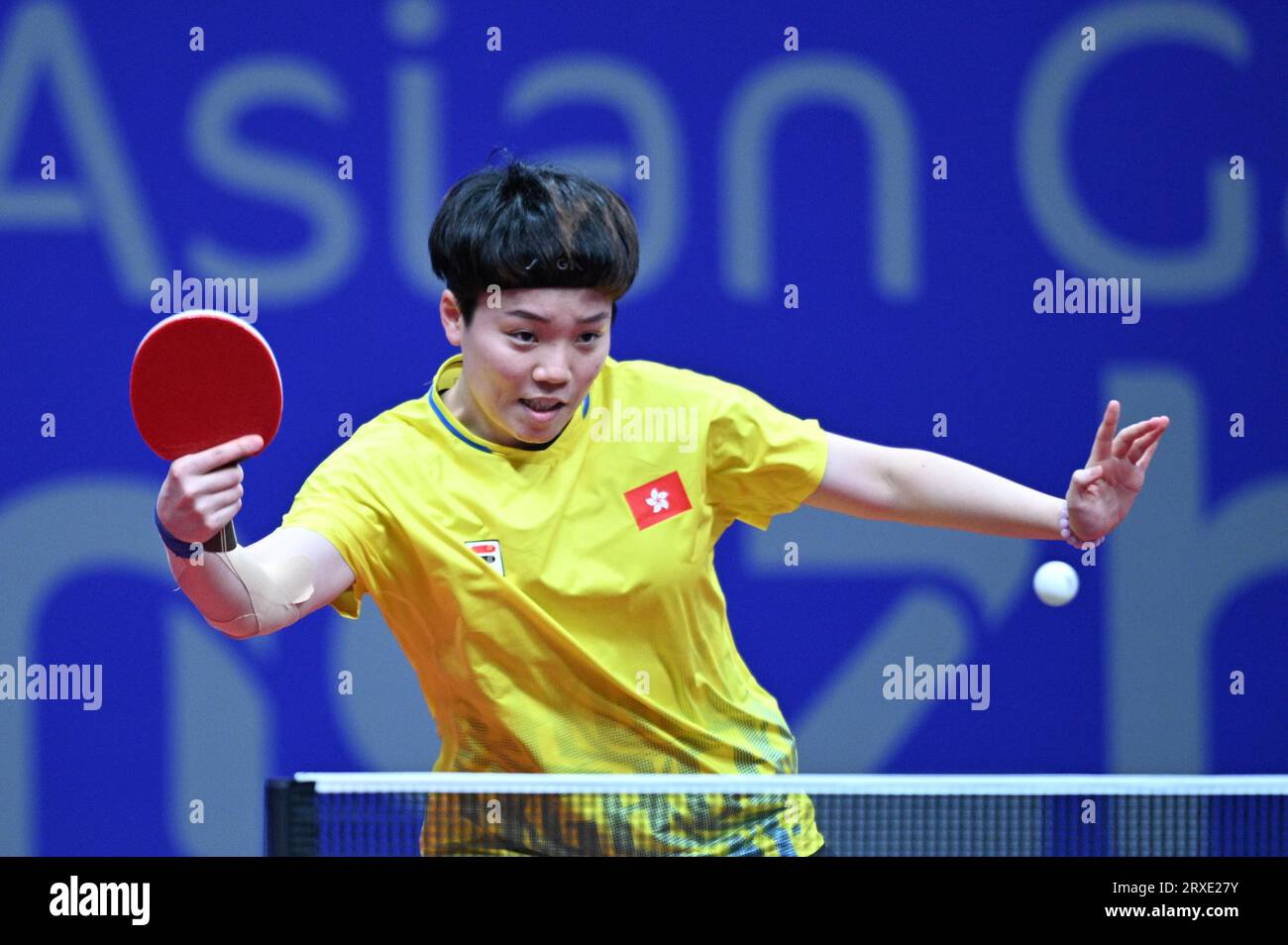 **CHINESE MAINLAND, HONG KONG, MACAU AND TAIWAN OUT** Hong Kong table ...