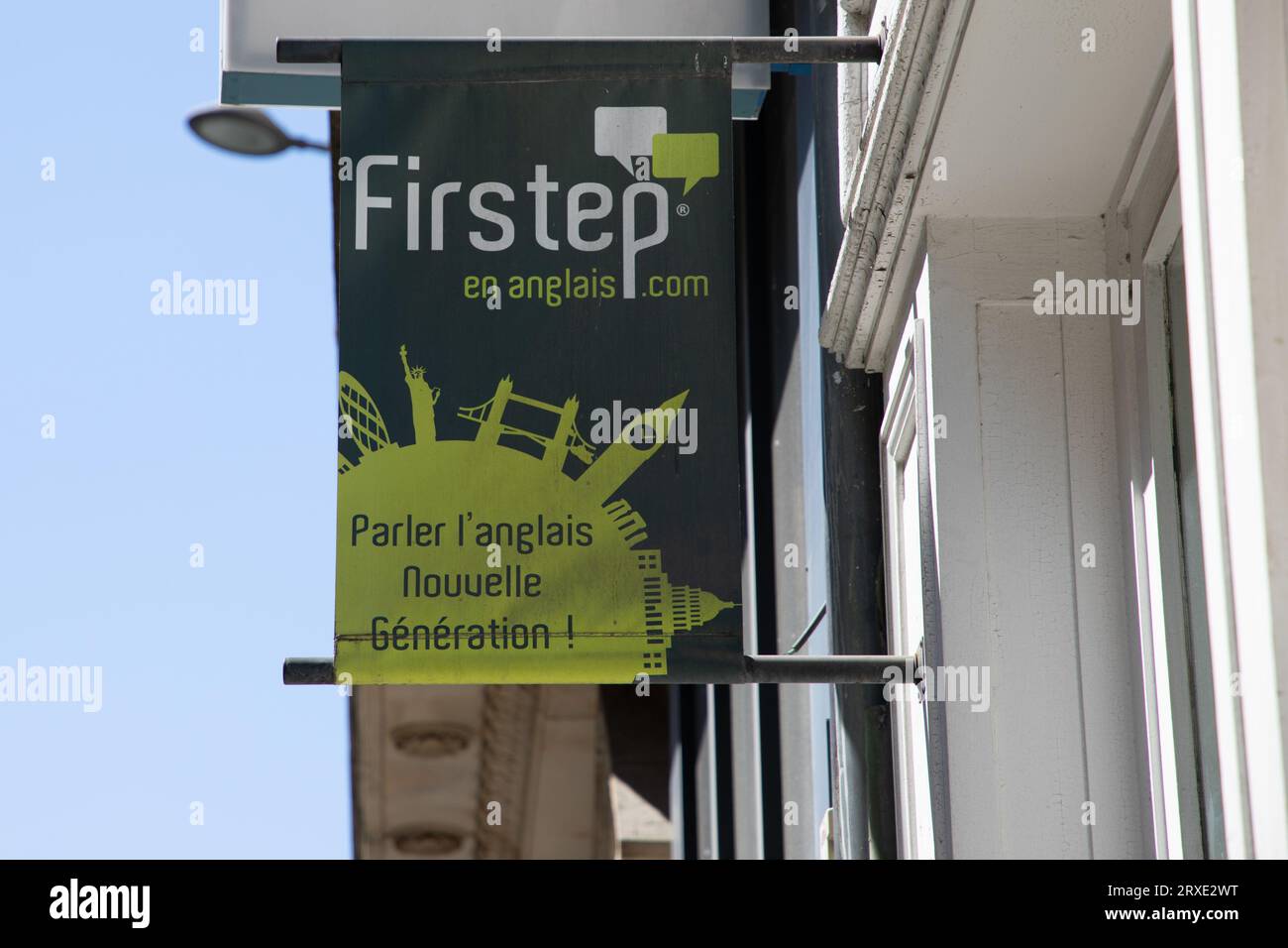 Bordeaux , France - 09 18 2023 : firstep sign text and brand logo ...