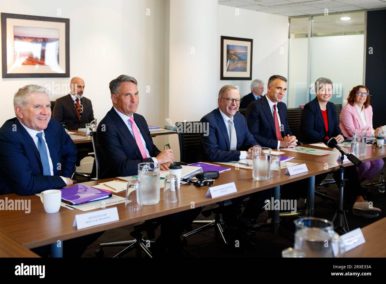 Adelaide, Australia. 25th Sep, 2023. Minister for Skills and Training ...