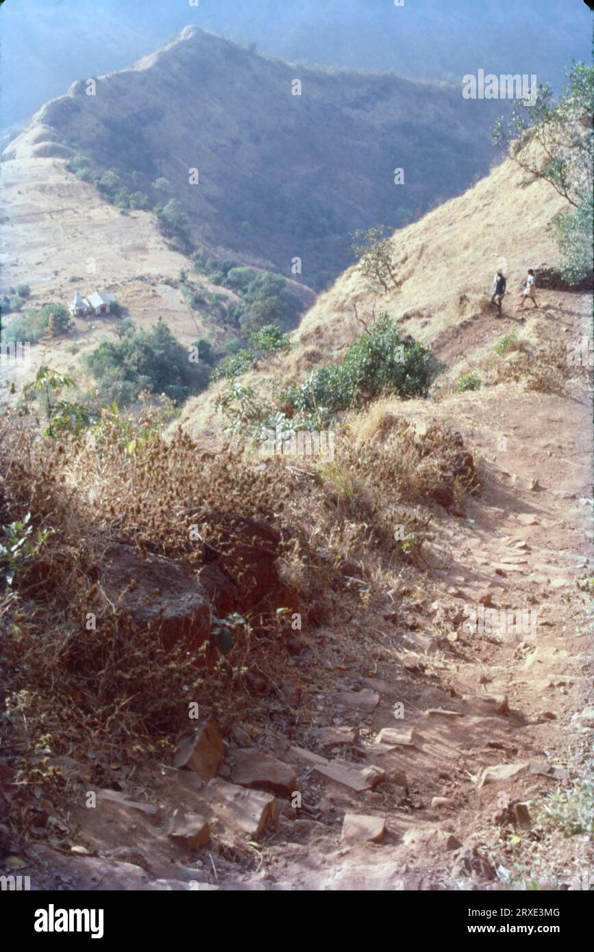 Mountain Ranges at Matheran Hill Station, Maharashtra, India Stock ...