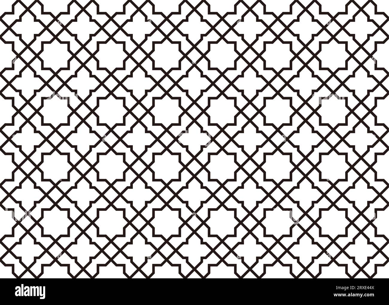 Repeatable old pattern Cut Out Stock Images & Pictures - Alamy