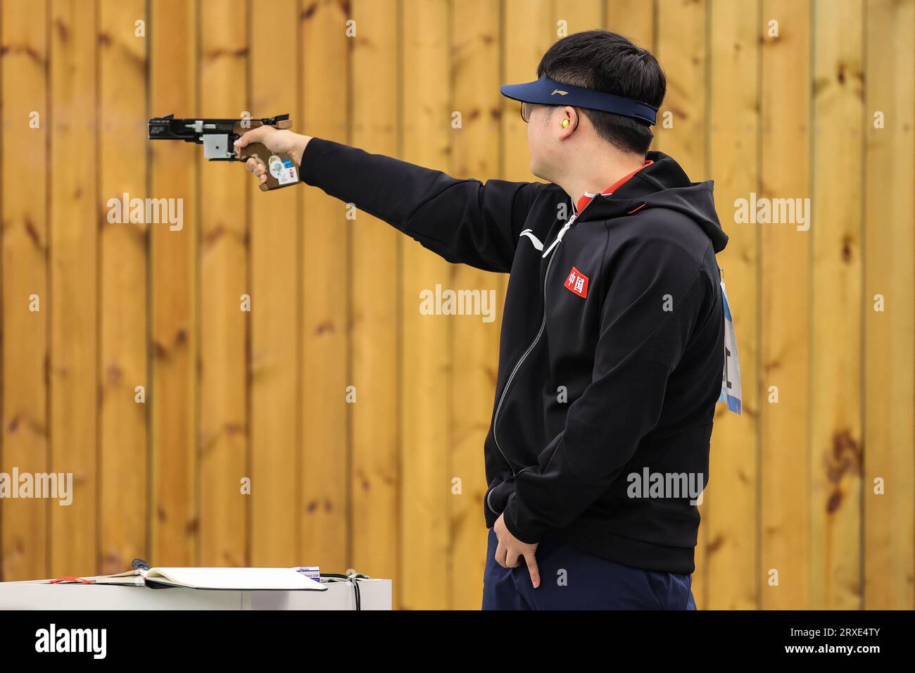 Hangzhou, China's Zhejiang Province. 25th Sep, 2023. Liu Yangpan of ...