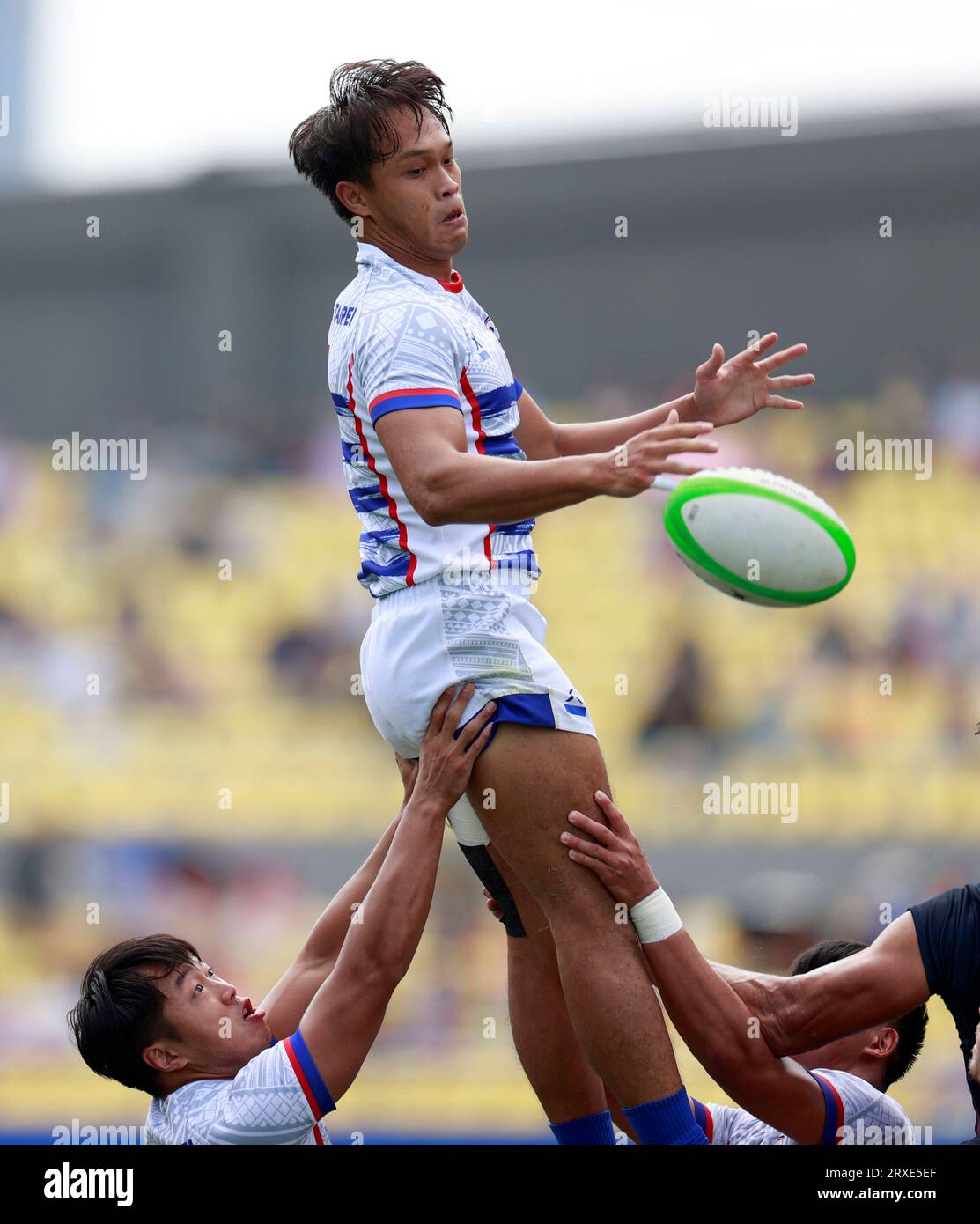 Hangzhou, China's Zhejiang Province. 25th Sep, 2023. Li Kuo-Hsin (top ...