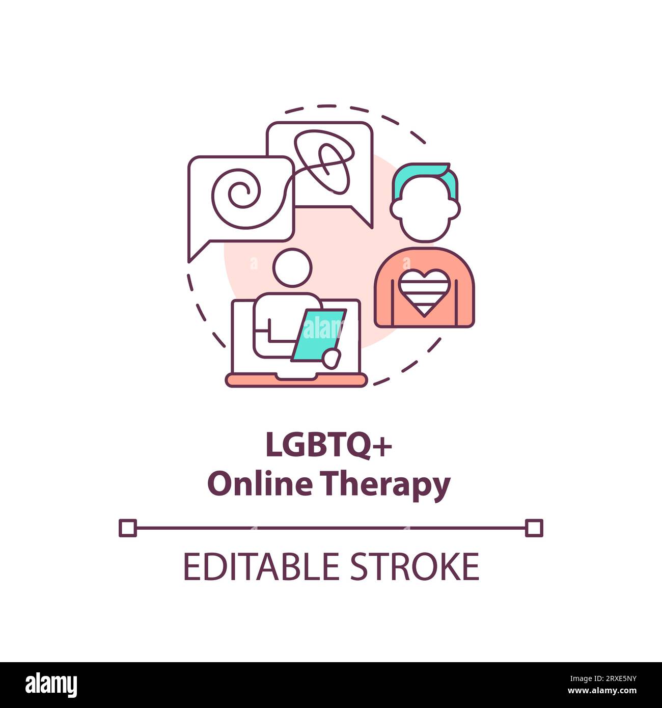 Lgbtqia community Stock Vector Images - Alamy
