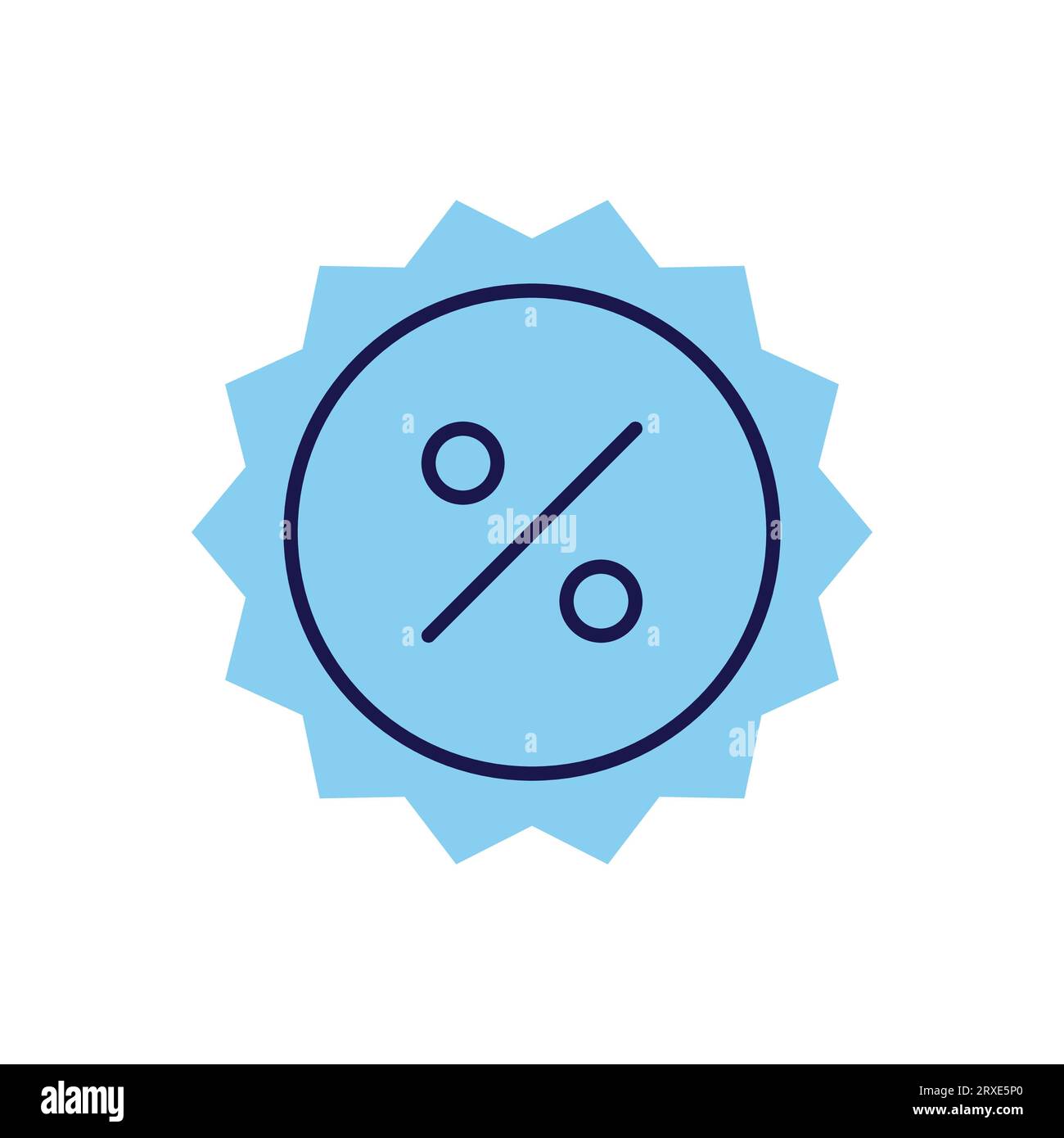 Percent Badge related vector icon Stock Vector Image & Art - Alamy