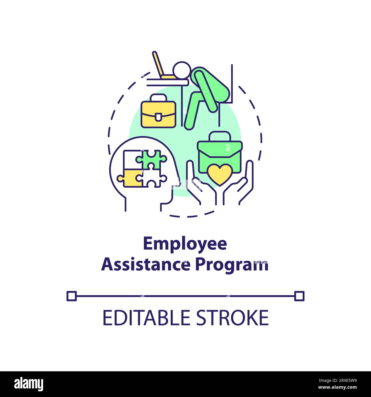 Employee assistance program Stock Vector Images - Alamy