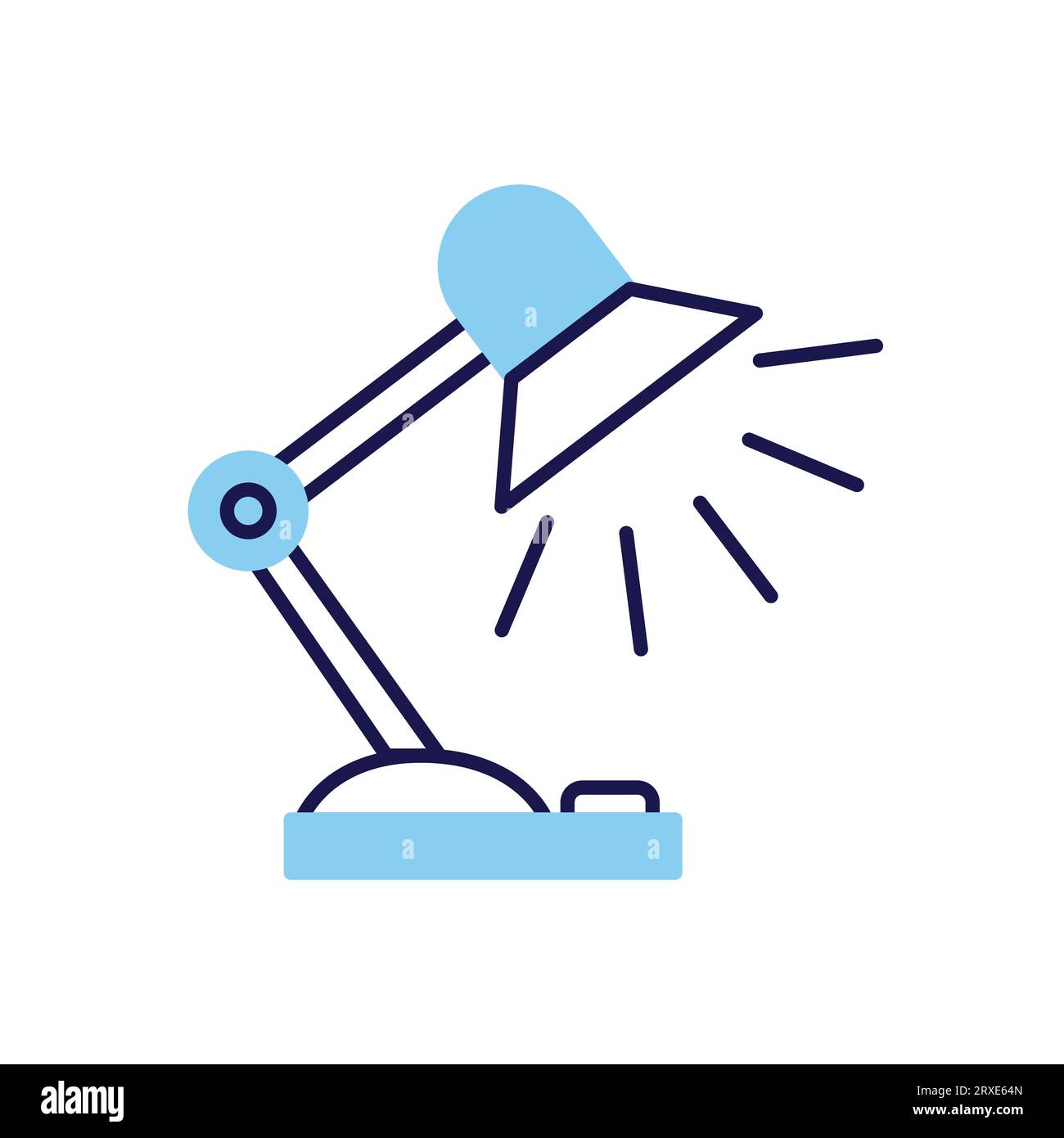 Reading by lamplight painting Stock Vector Images - Alamy