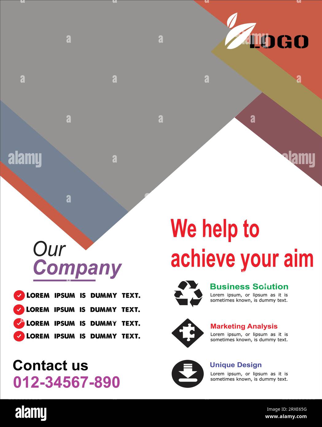 Flyer vector vectors Stock Vector Images - Alamy