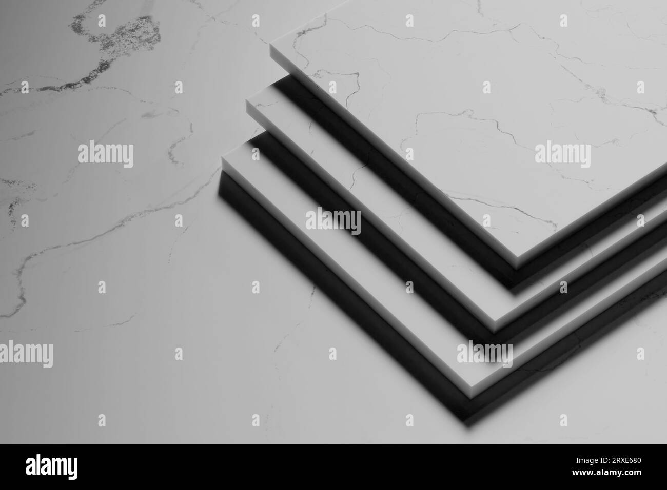 Simple black and white marble background with light streaming in Stock ...